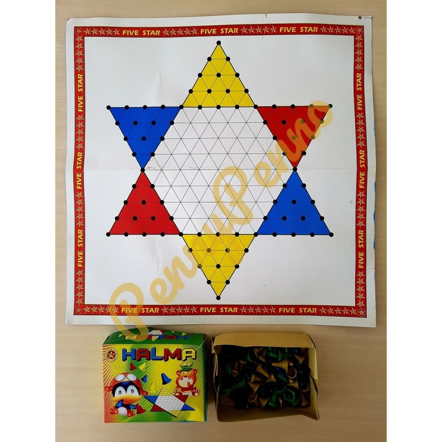 Jual Mainan Tradisional Halma Mainan Jadul Jaman Dulu Board Game ...