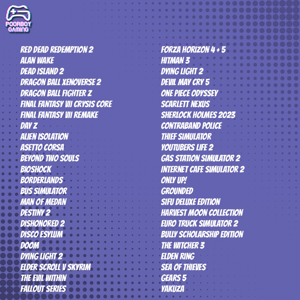 Jual 5 GAME ORIGINAL BEBAS PILIH DARI LIST | 100% Original Game ...