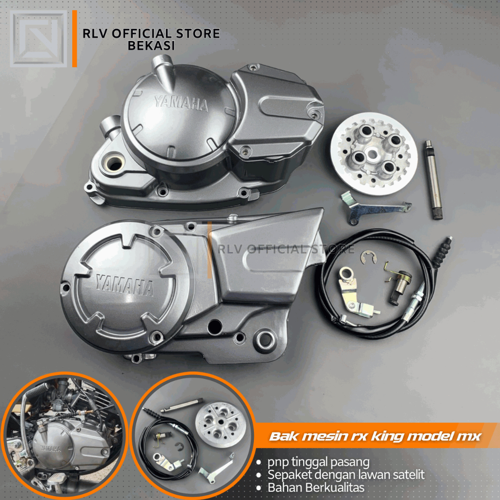 Jual Bak Kopling Rx King Rxking Rxs Satu Set Kanan Model Mx New Kiri Full Set | Shopee Indonesia