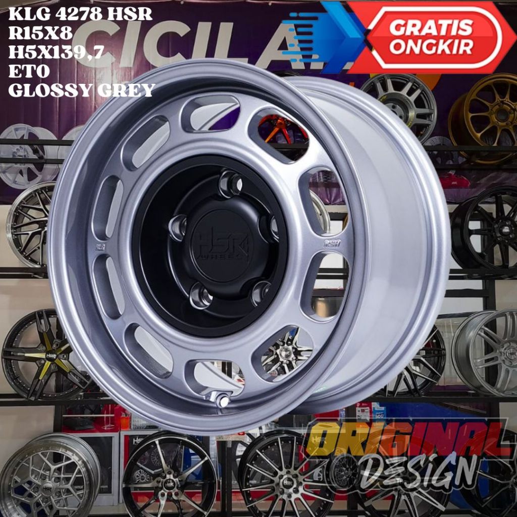 Jual Velg Mobil JIMNY , ESCUDO , VITARA , FEROZA , HSR KLG RING 15 R15 MURAH | Shopee Indonesia
