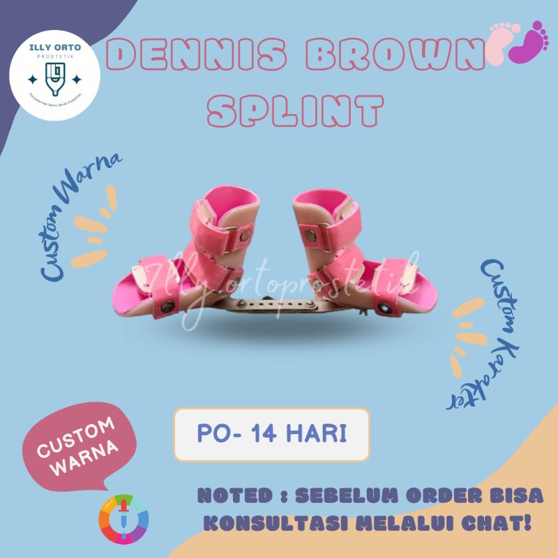 Jual Dennis Brown Splint AFO / DBS / FAB / Sepatu kaki pengkor ...