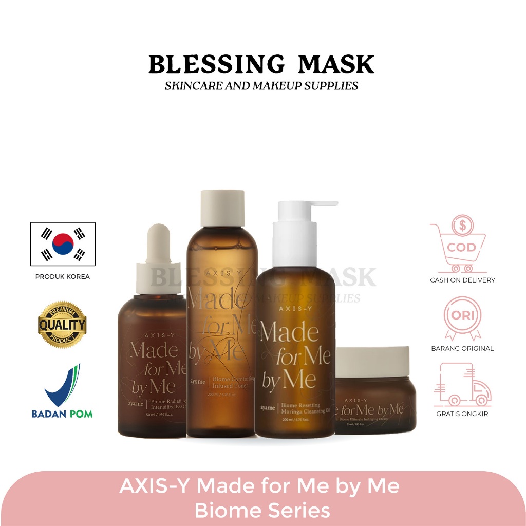 Jual AXIS-Y Biome Resetting Moringa Cleansing Oil | Comforting Infused ...