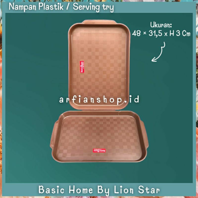 Jual Nampan Plastik Serving Try - Basic Home By Lion Star / Nampan Segi ... Jual Nampan Plastik Serving Try - Basic Home By Lion Star / Nampan Segi ...