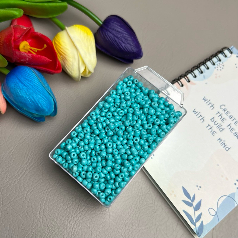 Jual Manik Payet Pasir 6/o - 4mm Pastel Edition (15gr) | Shopee Indonesia