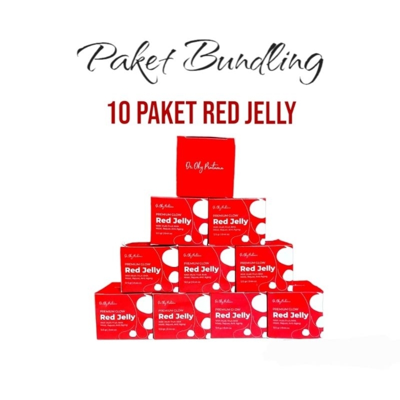 Jual BENING'S PREMIUM RED JELLY GLOW BY DR OKY PRATAMA |PAKET BUNDLING ...