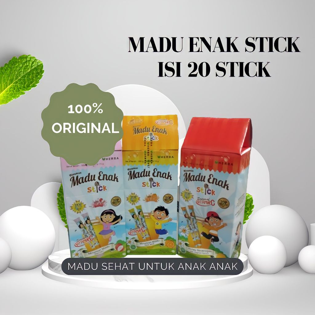 Jual MADU ENAK STICH PERKOTAK ISI 20 STICK(100%ORIGINAL) | Shopee Indonesia