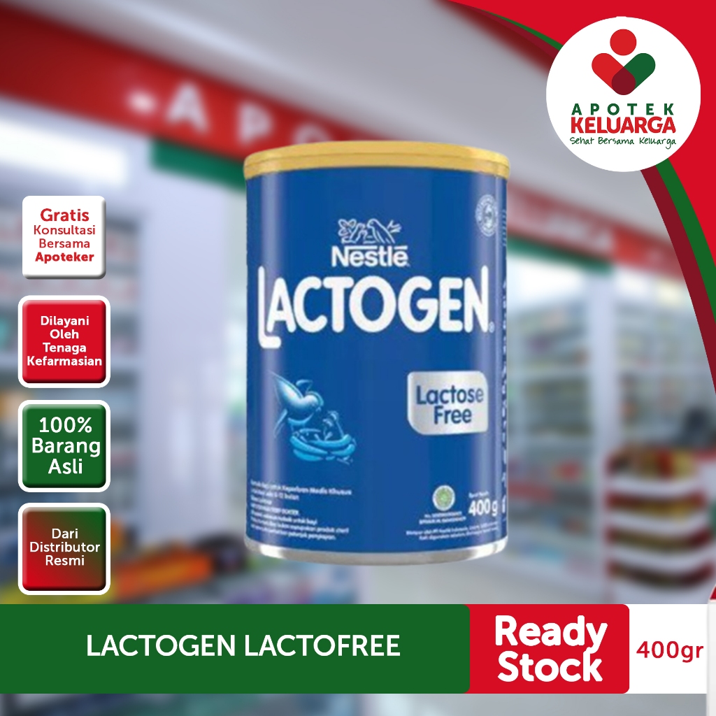 Jual Lactogen Lactose Free 400 g | Shopee Indonesia