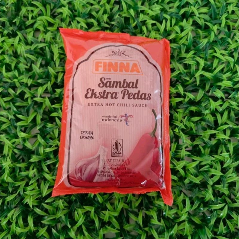 Jual Finna Saus Sambal Extra Pedas - Berat 1 Kg | Shopee Indonesia