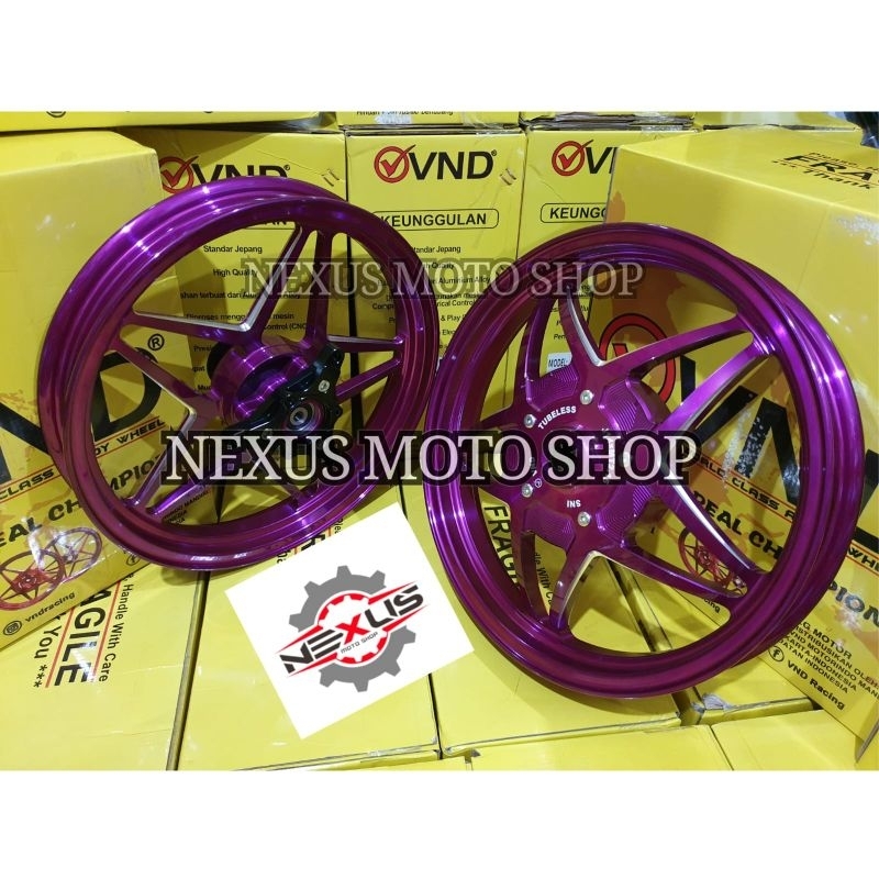 Jual Velg Vnd Vspeed V2 aerox old / aerox new velg vnd vspeed new aerox pelek aerox connected ...