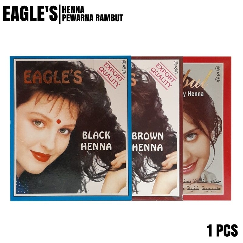 Jual Henna Semir Rambut / Pewarna Rambut 10gr BPOM All Varian (Satuan ...