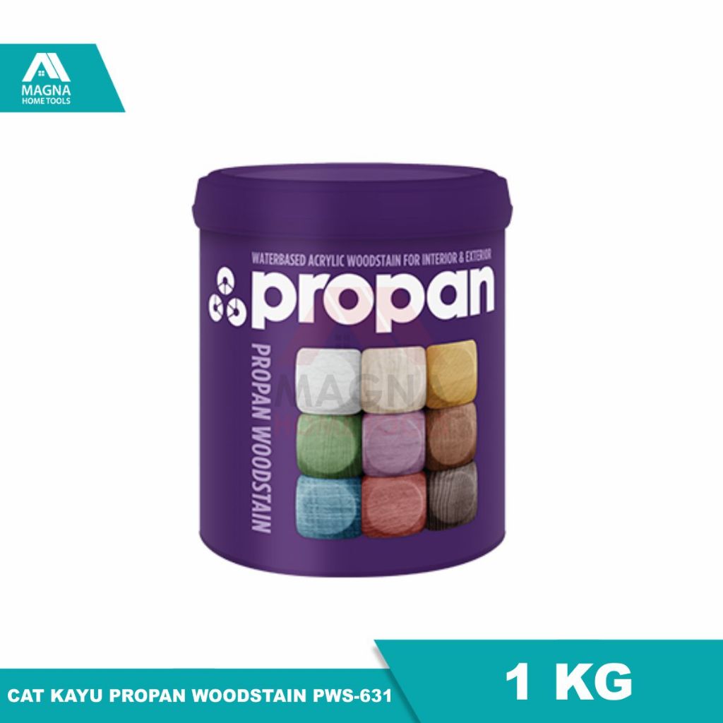 Jual CAT PROPAN WOOD STAIN-631/PENGKILAP KAYU CLEAR GLOSS/DARK BROWN ...