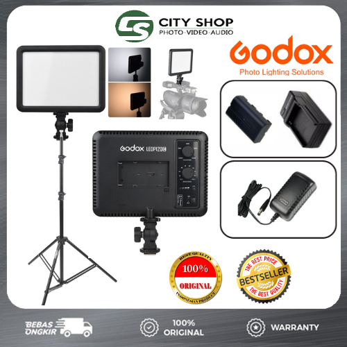 Jual PAKET LAMPU LED GODOX LED P120C, P 120C,P120 C VIDEO LIGHT ...