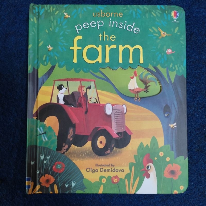 Jual Usborne Peep Inside Story Book (Judul Farm) | Shopee Indonesia