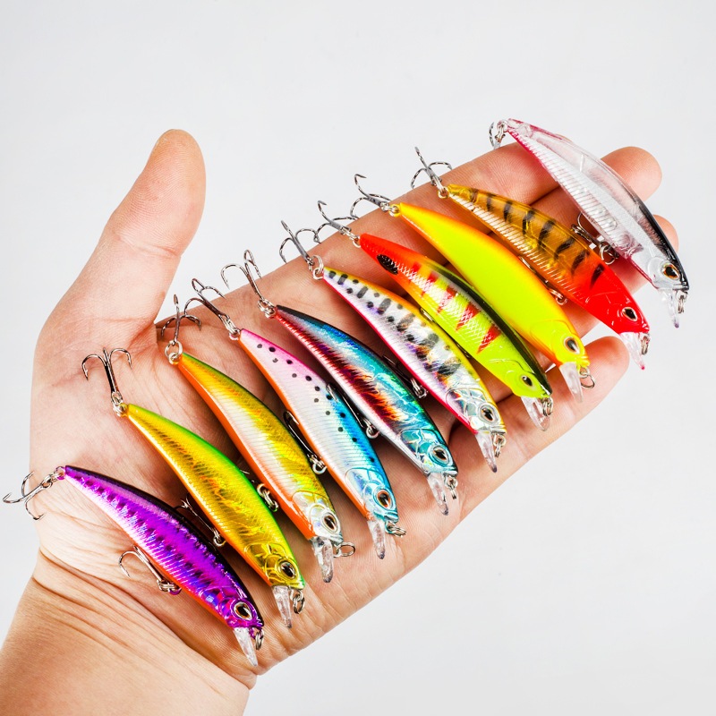 Jual Umpan Pancing Casting Minnow Ultralight Fishing Lure 6,8cm 4gr MQ ...