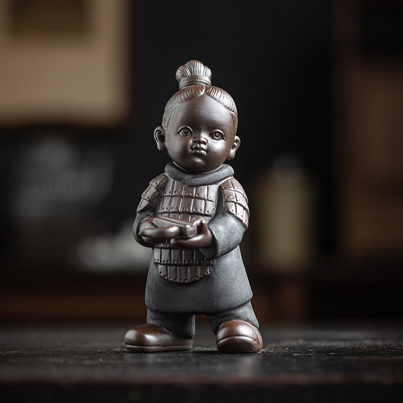 Jual Patung Bayi Prajurit Lucu / Terracotta Warrior Figurine EB Home ...