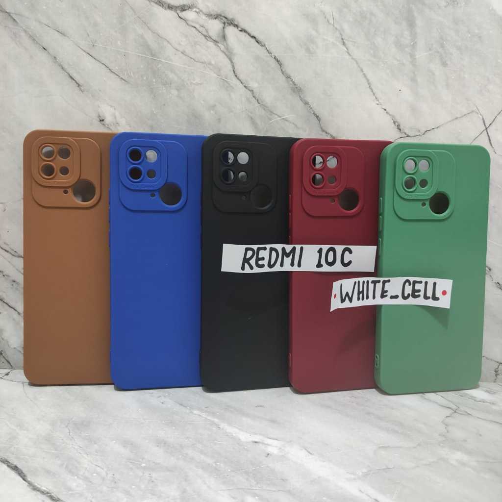 Jual SoftCase Pro Camera Silicon Matte Case Full Cover Redmi 14C 13C ...