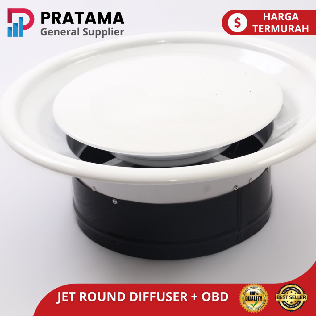 Jual JET ROUND DIFFUSER + OBD 10 - DUCTING VENTILASI UDARA INTERIOR ...