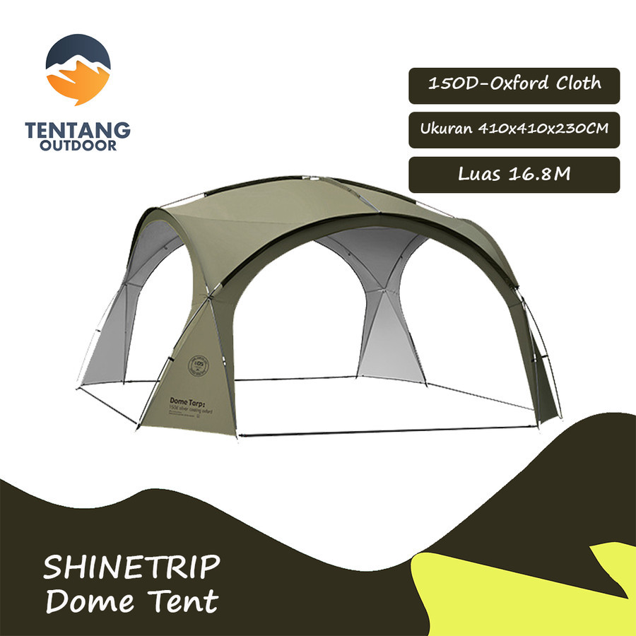 Jual Tenda Dome SHINETRIP 8-10P A470 Camping Dome Tent Canopy Outdoor ...