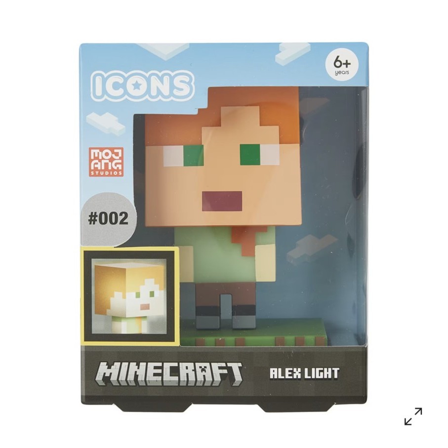Jual Minecraft Light Character - Alex Lampu Minecraft Original Product ...