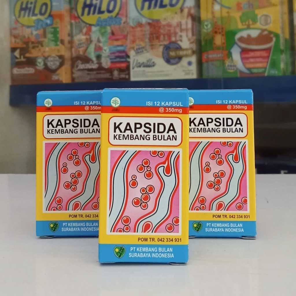 Jual KAPSIDA Kembang Bulan isi 12 kapsul | Shopee Indonesia