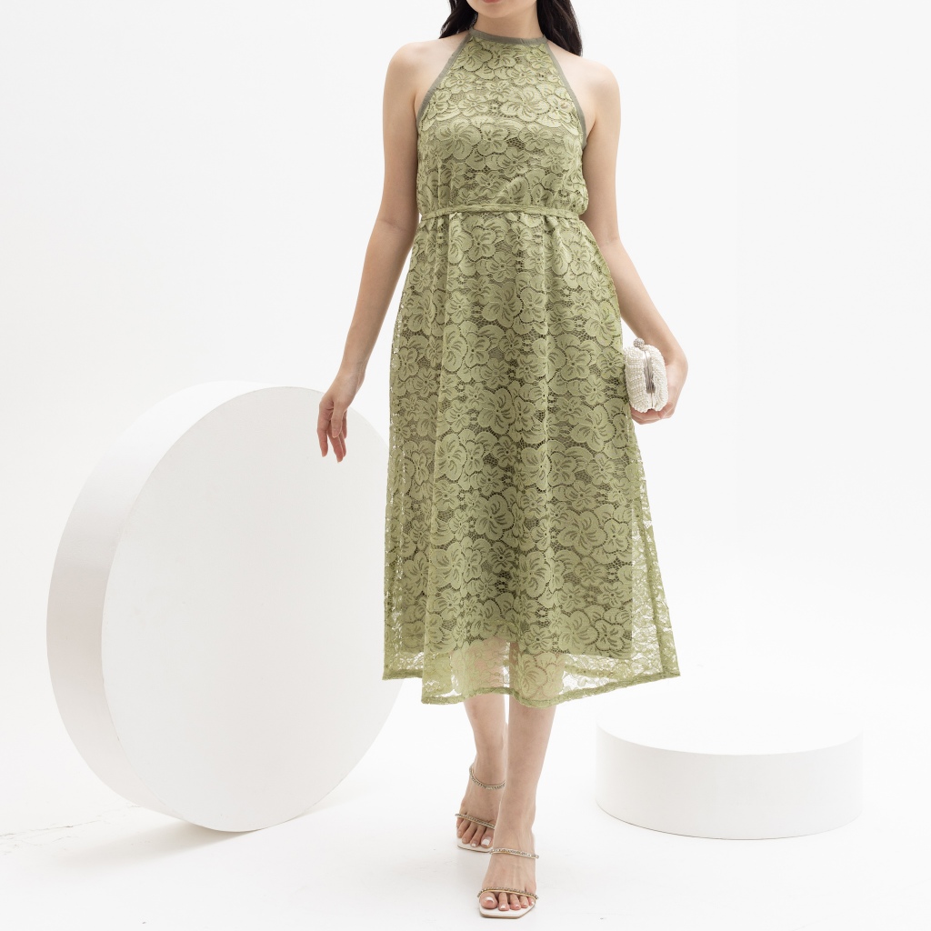 Jual Eclaire - Pamela Dress Normal Grande Big Size | Dress Wanita Korea ...