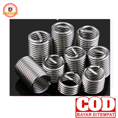 Jual recoil.helicoil.verbos drat baut kunci 10. M6×1 1.5D material per stainles Thread Repair ...