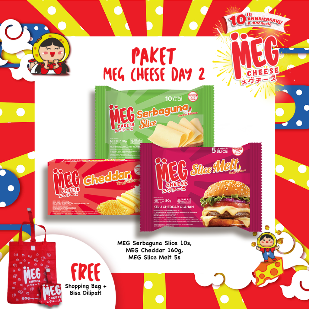 Jual Paket MEG Cheese Day 2 | Shopee Indonesia