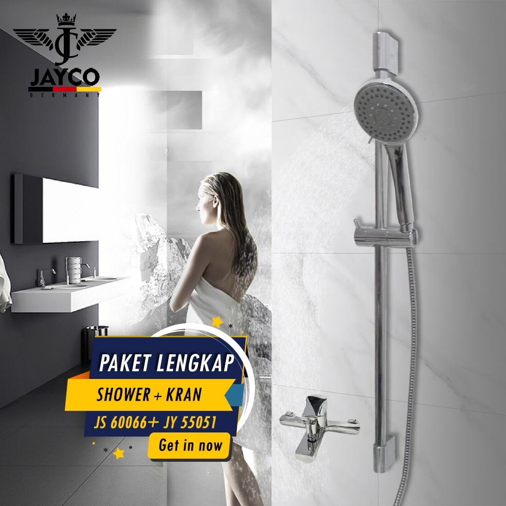 Jual JAYCO Shower Set Tiang Hand Shower Mandi | Shopee Indonesia