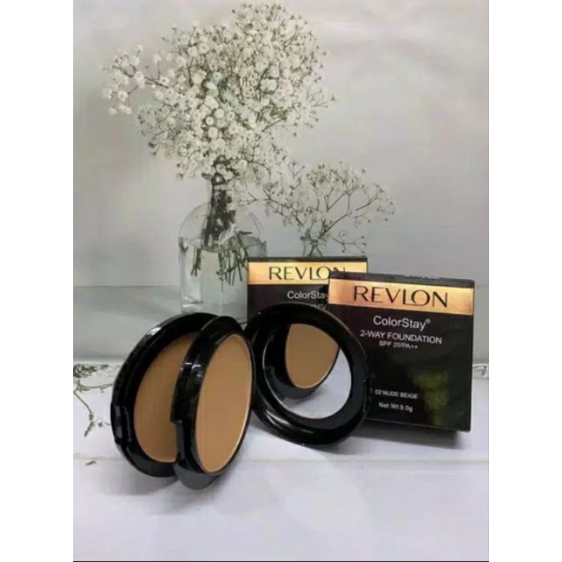 Jual BEDAK REVLON COLORSTAY 2 WAY FOUNDATION BEDAK PADAT BASAH AWET DAN ...