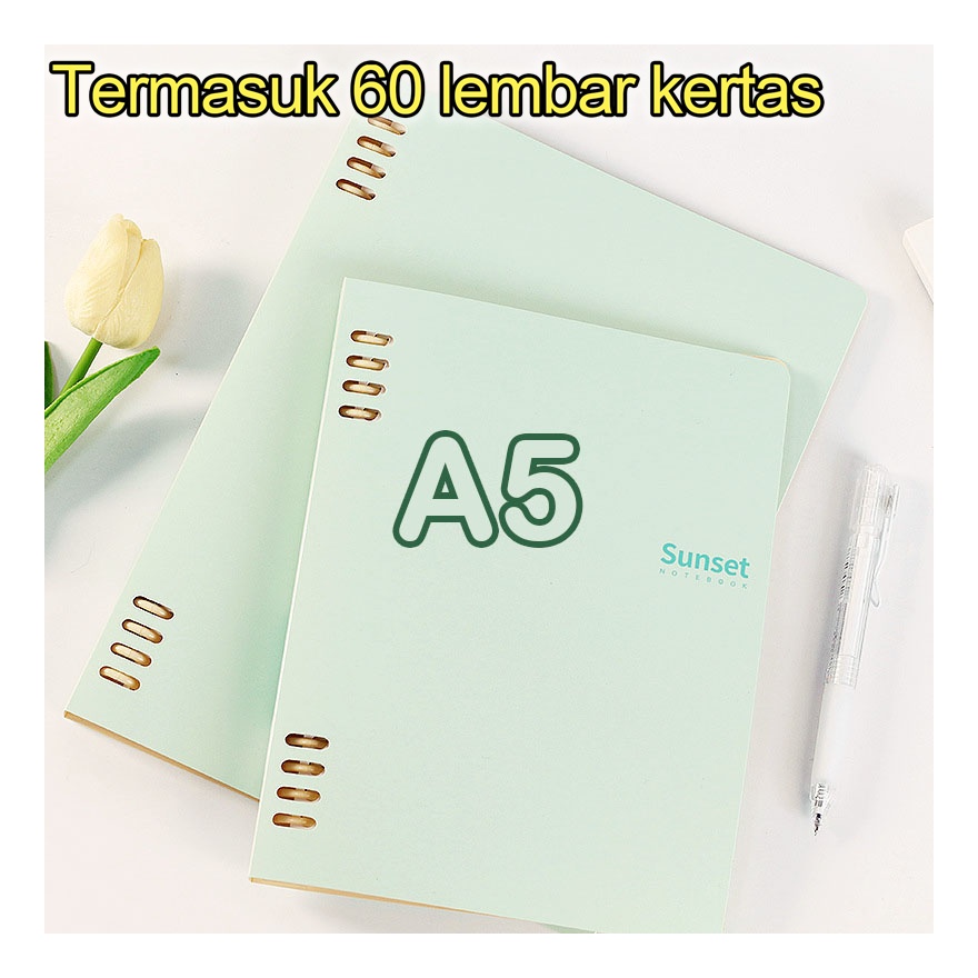 Jual Winzige Buku Binder A5 B5 Buku Tulis Sekolah Lucu Buku Notebook ...
