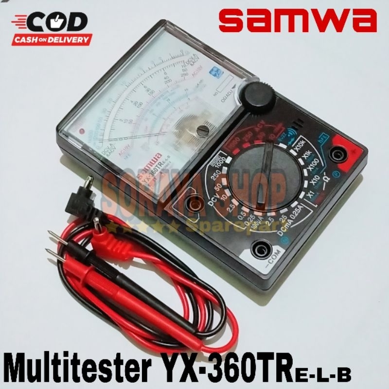Jual Multitester Samwa Multi Tester YX-360TR Analog Multimeter Avometer ...