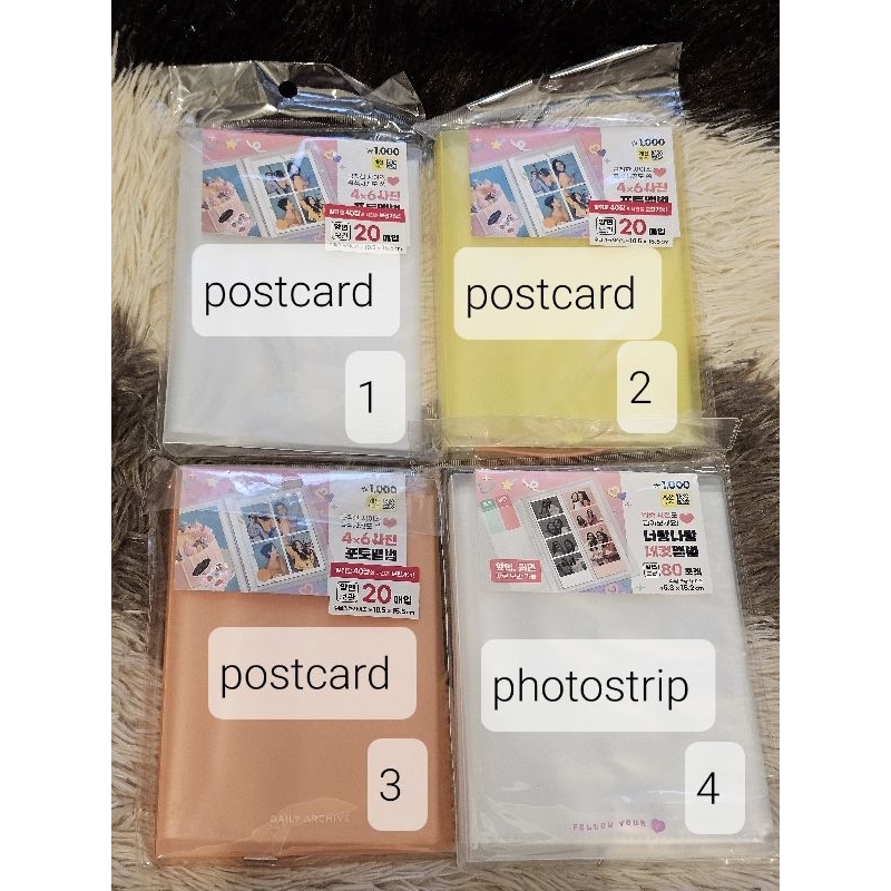 Jual Ready Stock Jastip Daiso Korea Photostrip Photobox Postcard Book kolbuk | Shopee Indonesia