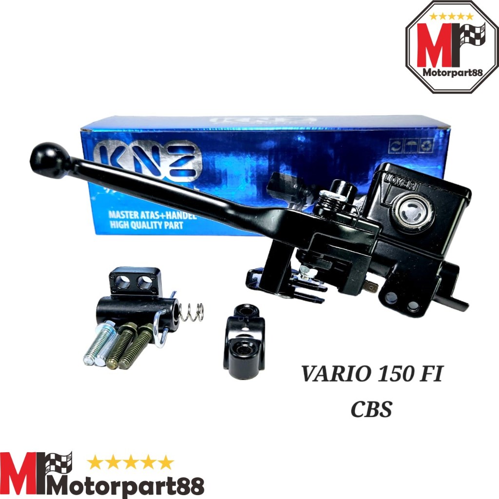 Jual MASTER REM ATAS SET RUMAH MINYAK REM BLACK VARIO 150 FI CBS 125 ...
