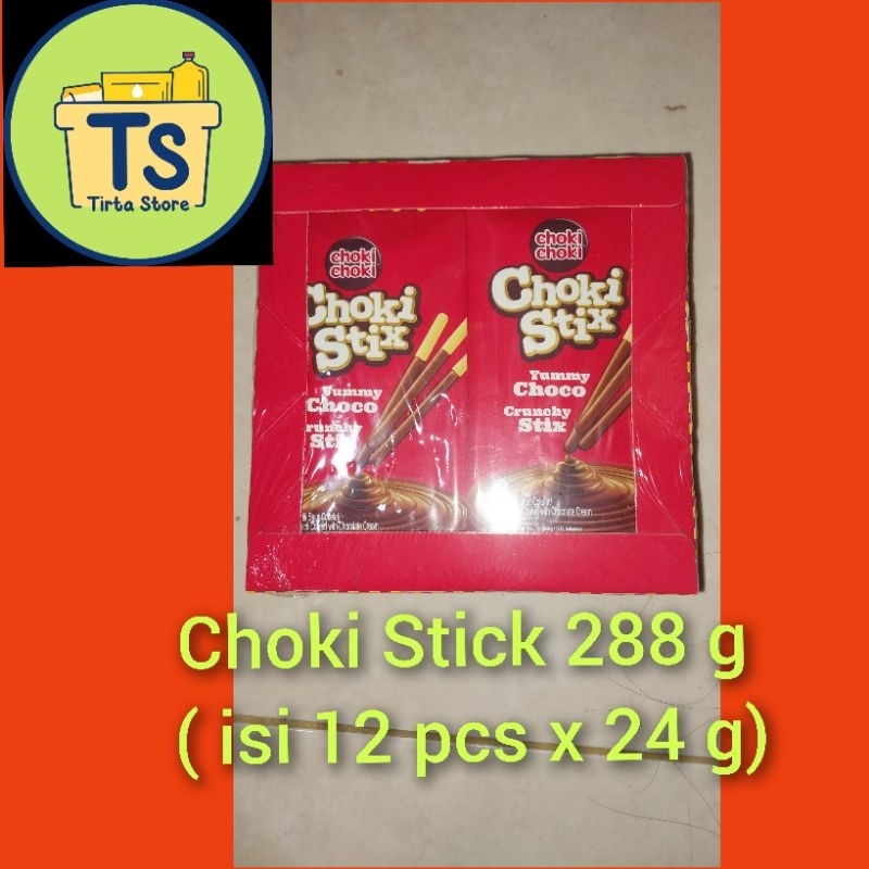 Jual Choki Stick 288 g ( isi 12 sachet @ 24 g), Choki Choki | Shopee ...