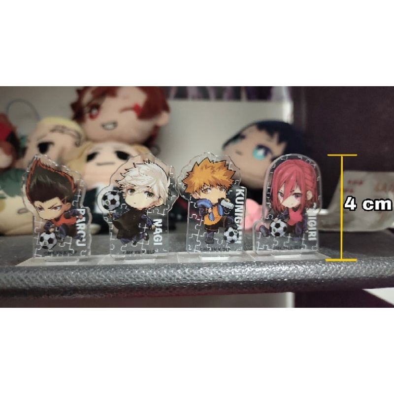 Jual BlueLock mini stand acrylic gacha NIC Nagi, Barou, Chigiri ...