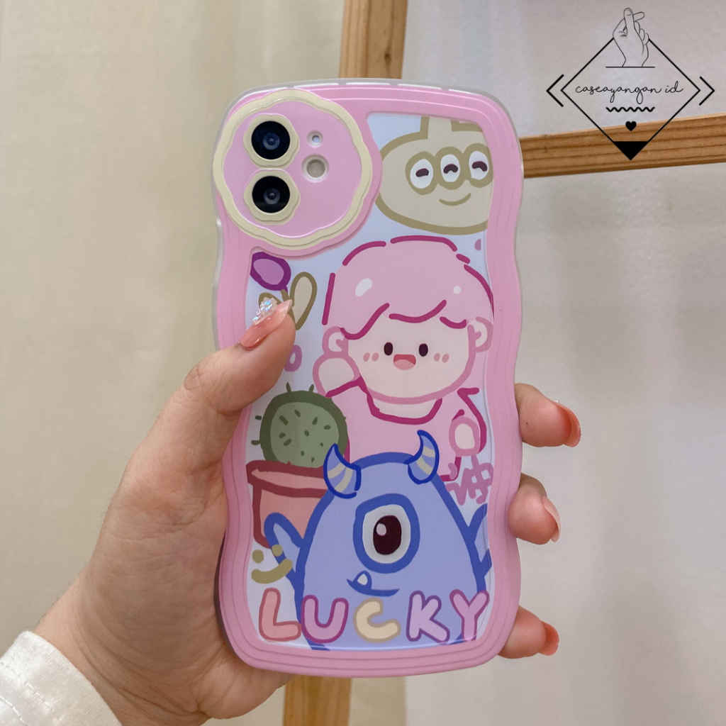 Jual Pink Lucky Case For IPHONE 7 8 SE 2020 2022 PLUS X XS XR 11 12 13 ...