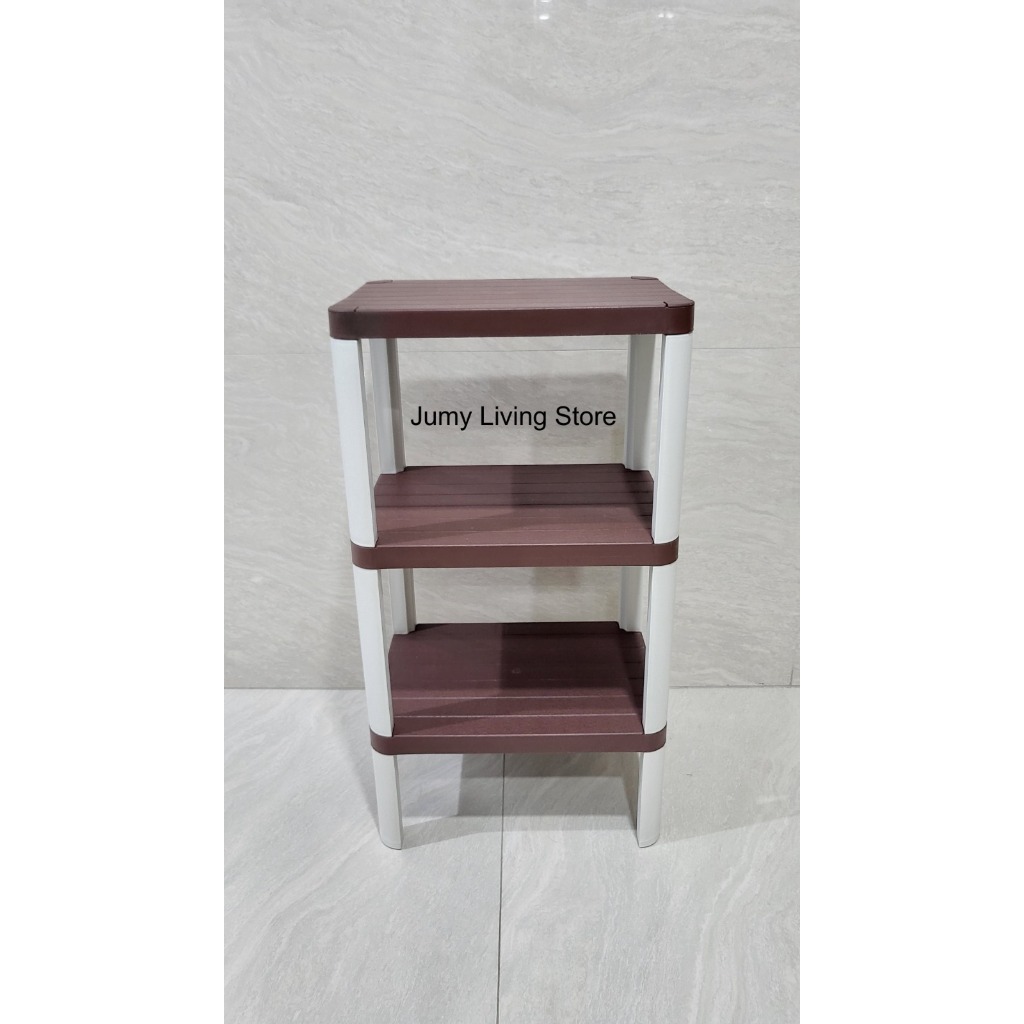 Jual Rak Susun Plastik Murah Serbaguna Aesthetic | Shopee Indonesia