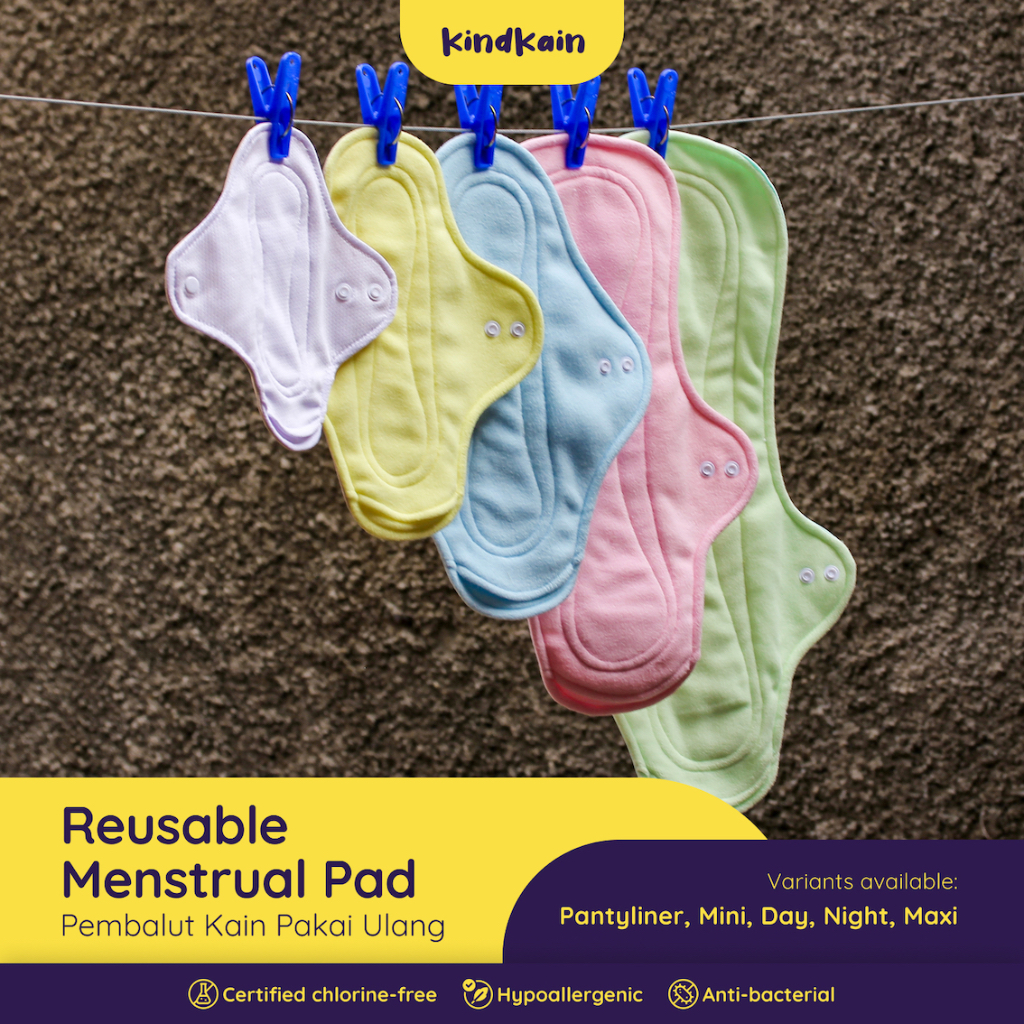 Jual KindKain Pembalut Kain Wanita Cuci Pakai Ulang Menstrual Pad ...