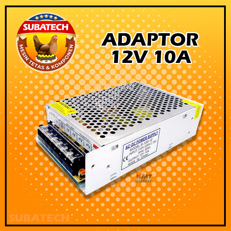 Jual Adaptor 12Volt 10Ampere 12 Volt 10 Ampere | Shopee Indonesia