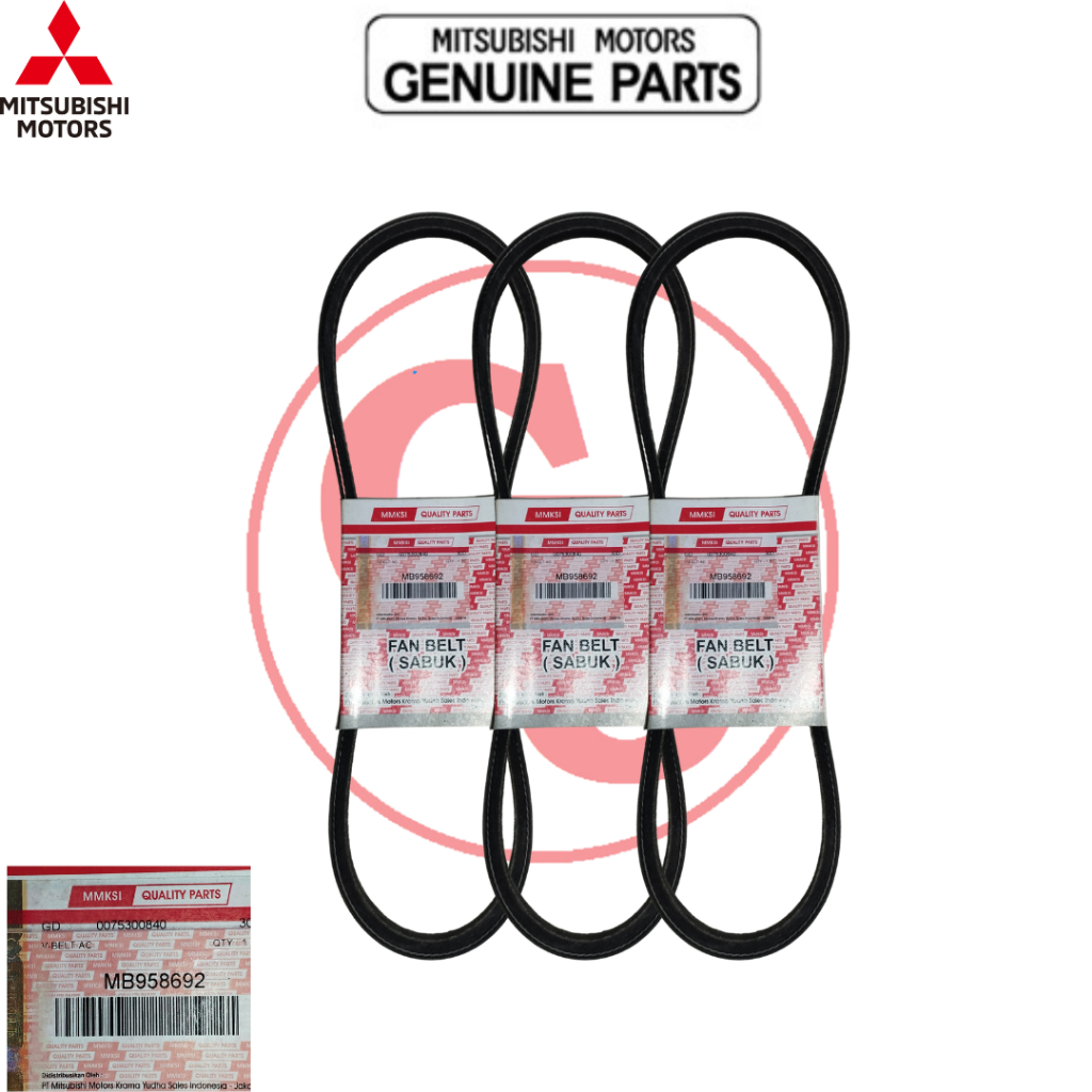 Jual TALI KIPAS AC MITSUBISHI PAJERO SPORT / KB4 MB958692 | Shopee ...