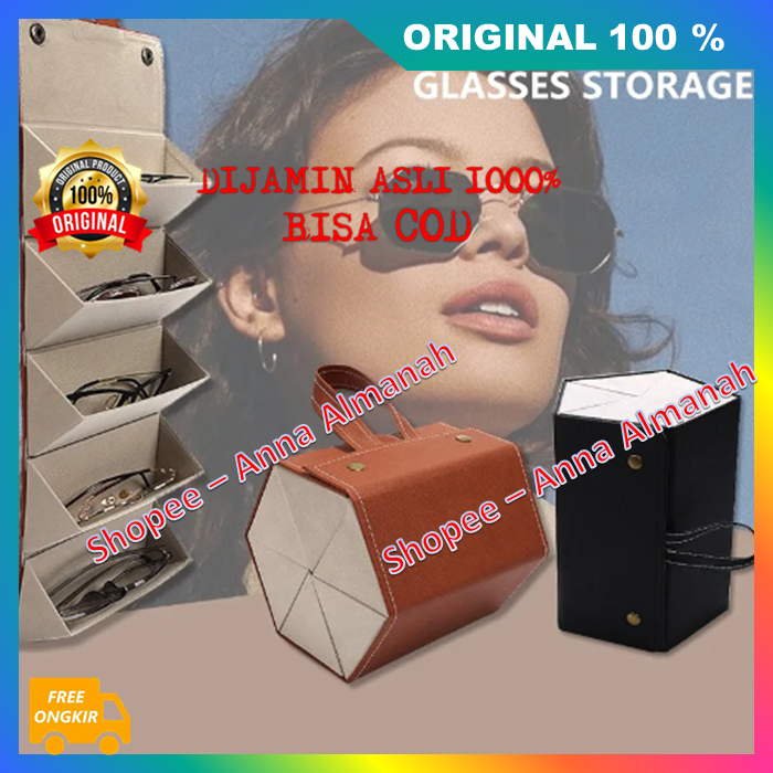 Jual Rak Kacamata Portbale Glasses Organizer Multi - Slot Rak Kacamata ...