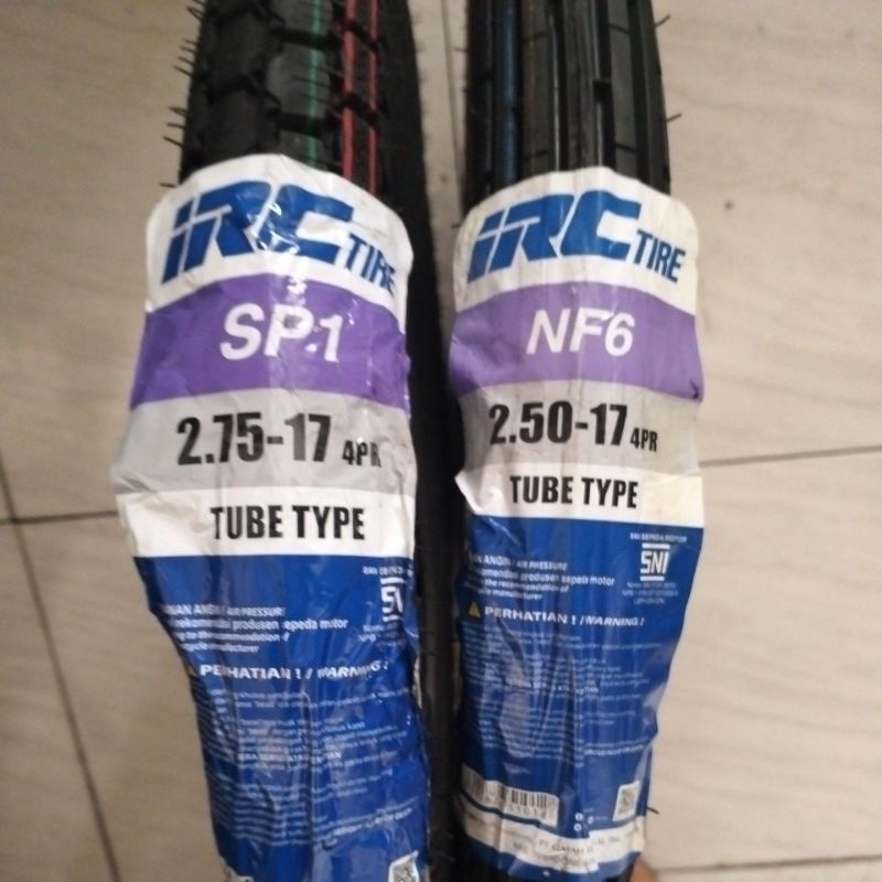 Jual Ban luar irc classic inoue 1 paket nf6 250 17 dan sp1 275 17 ...