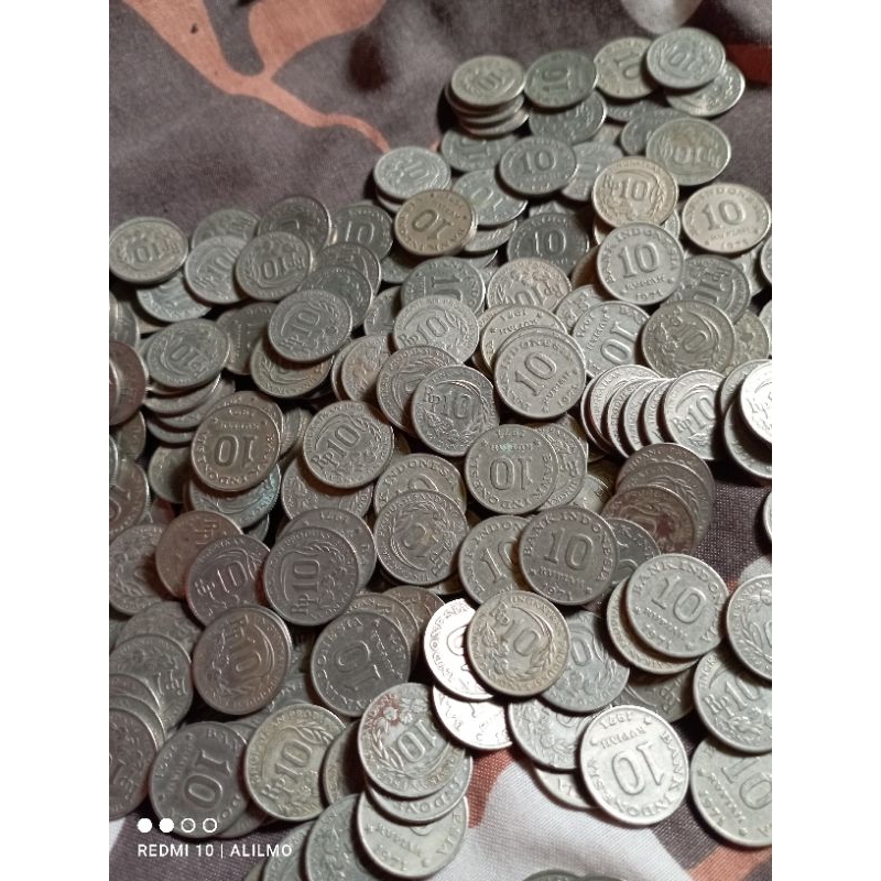Jual 10 rupiah koin kuno tahun 1971 kondisi beredar baik detail | Shopee Indonesia