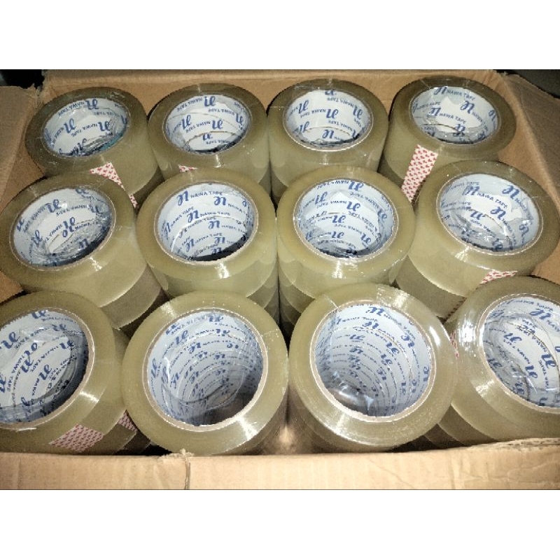 Jual LAKBAN BENING 100YARD ( 1DUS / 1,KARTON) LAKBAN BENING 72 ROLL ...