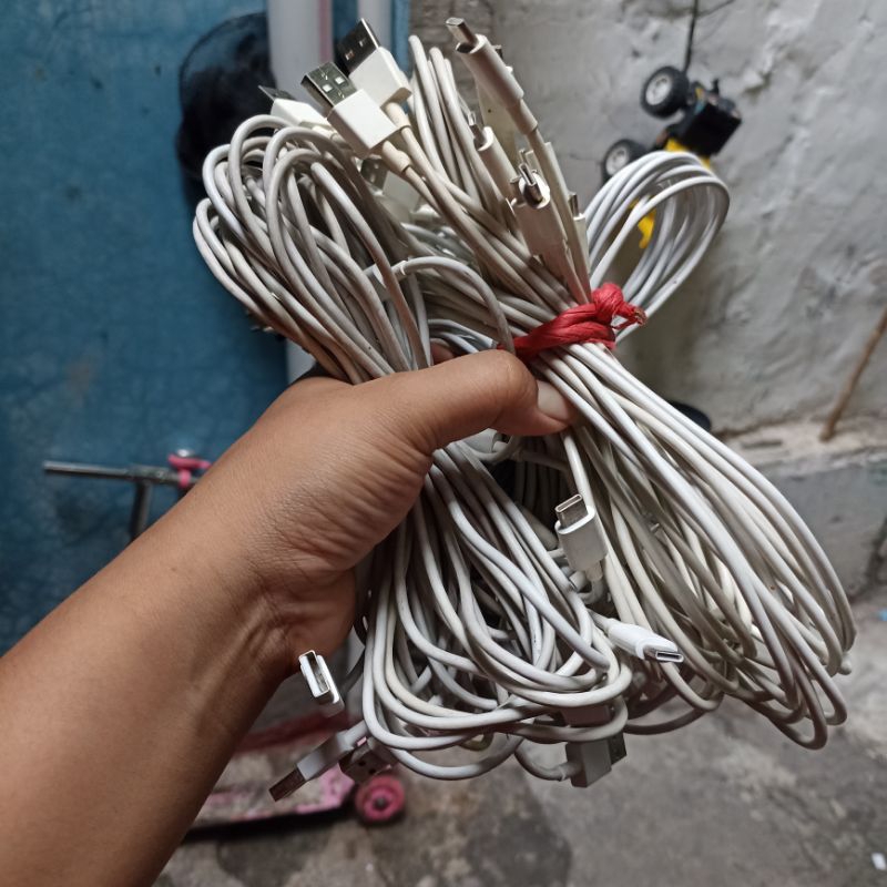 Jual Kabel data 3A Xiaomi bekas copotan original | Shopee Indonesia