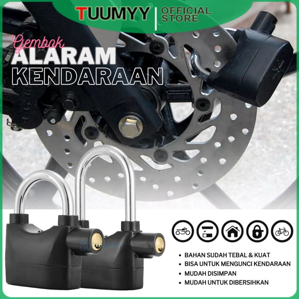 Jual KUNCI PENGAMAN / GEMBOK ALARM SENSOR OLL-LOCK1110/1111 | Shopee ...