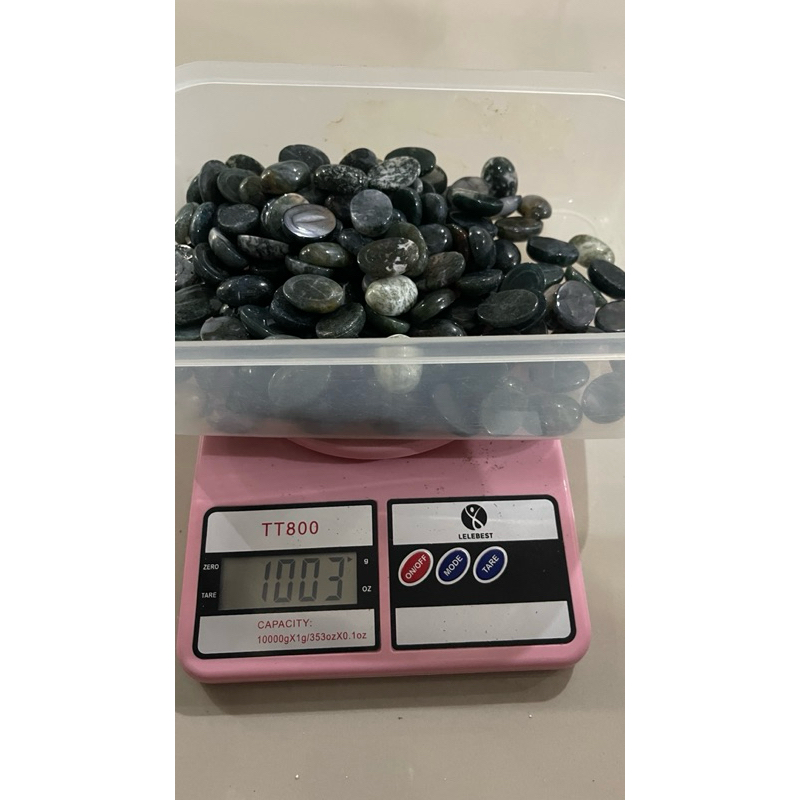 Jual BATU KILOAN 18x25 badar lumut harga untuk 1 kilo 1000 grm isi ...