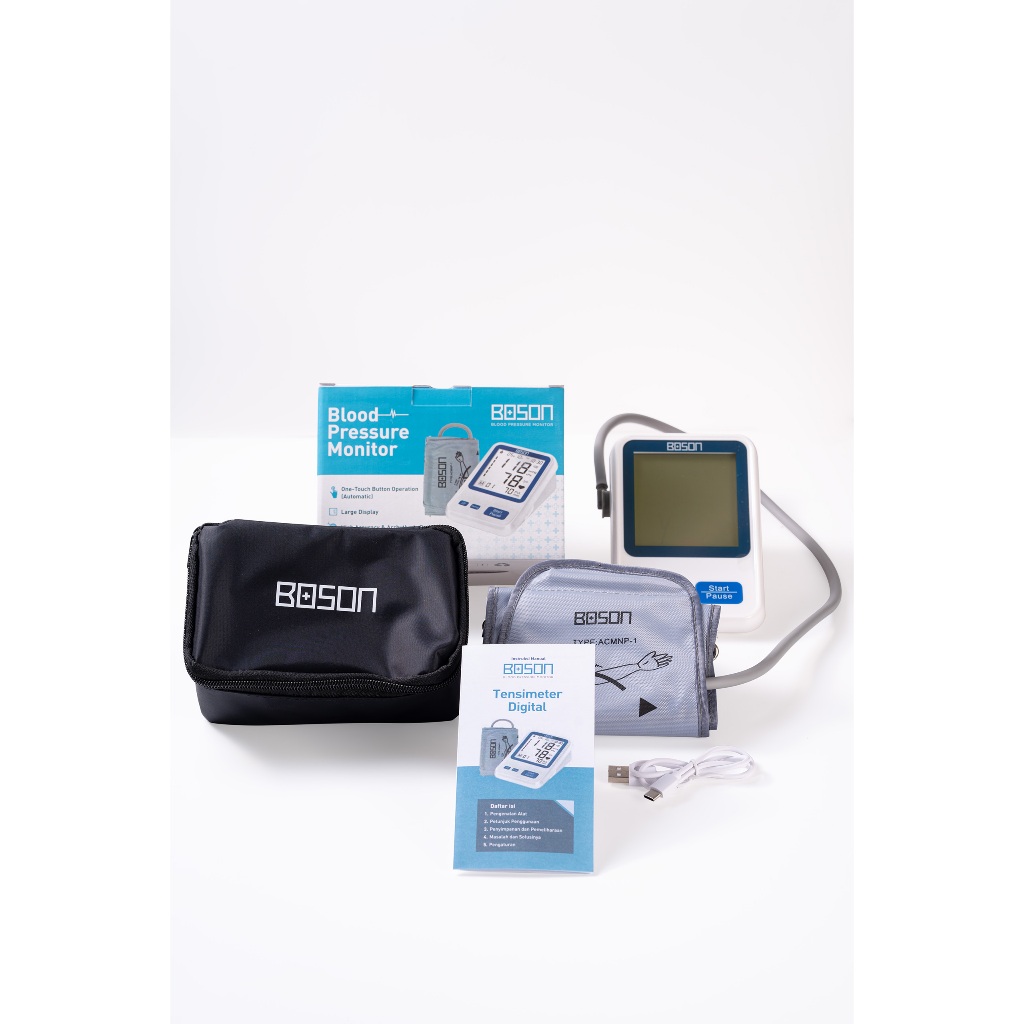 Jual BOSON Digital Tensimeter BP-202 | Blood Pressure Monitor | Shopee ...