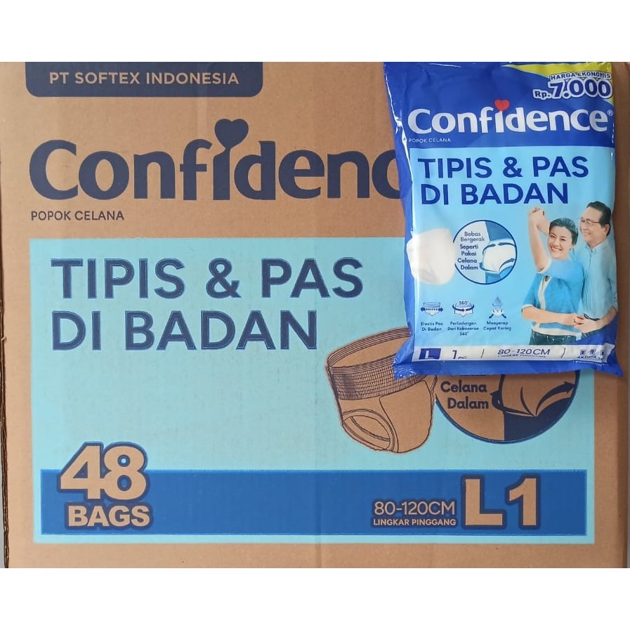 Jual Confidence Popok Celana Dewasa / Popok Dewasa Celana Ukuran M/L/XL ... Jual Confidence Popok Celana Dewasa / Popok Dewasa Celana Ukuran M/L/XL ...