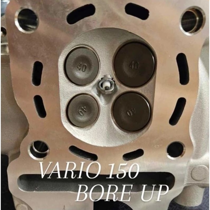 Jual blok head vario 125 150 pcx 150 4 klep block head honda vario 4 ...